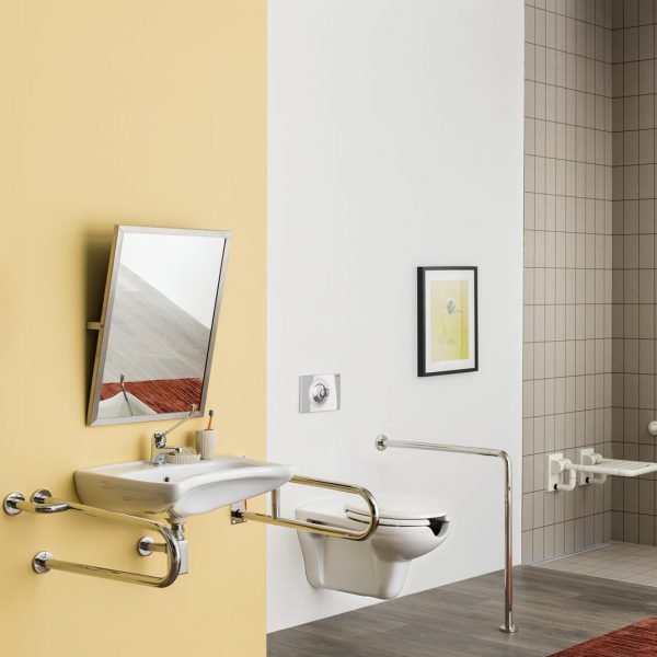 WC závesné pre invalidov VITAL, predĺžené, biele | Vodotech